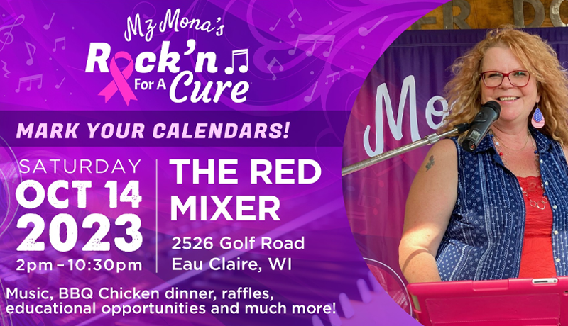 Mz Mona's Rock'n for a Cure - Around the 715